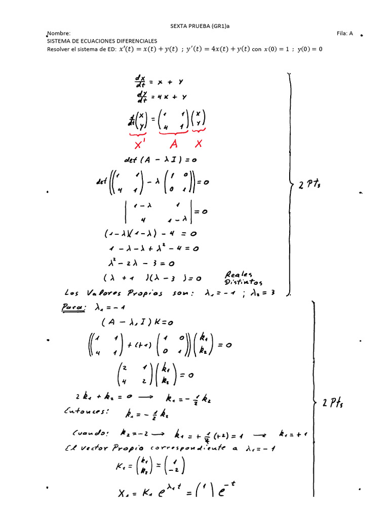 GR1 Prueba 6 Fila A | PDF