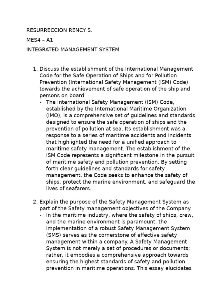 Integrated Management System | PDF | Regulatory Compliance