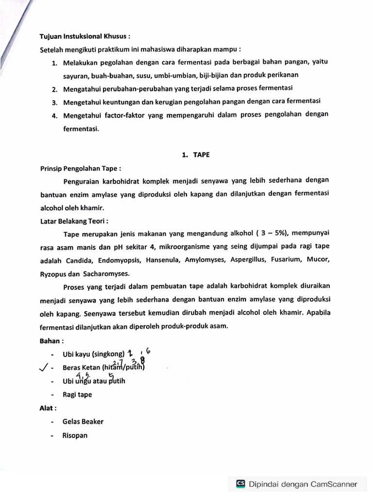 Pembagian Bahan Tekpang | PDF