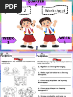 Q3 Grade 2 Week 5 Worksheets | PDF