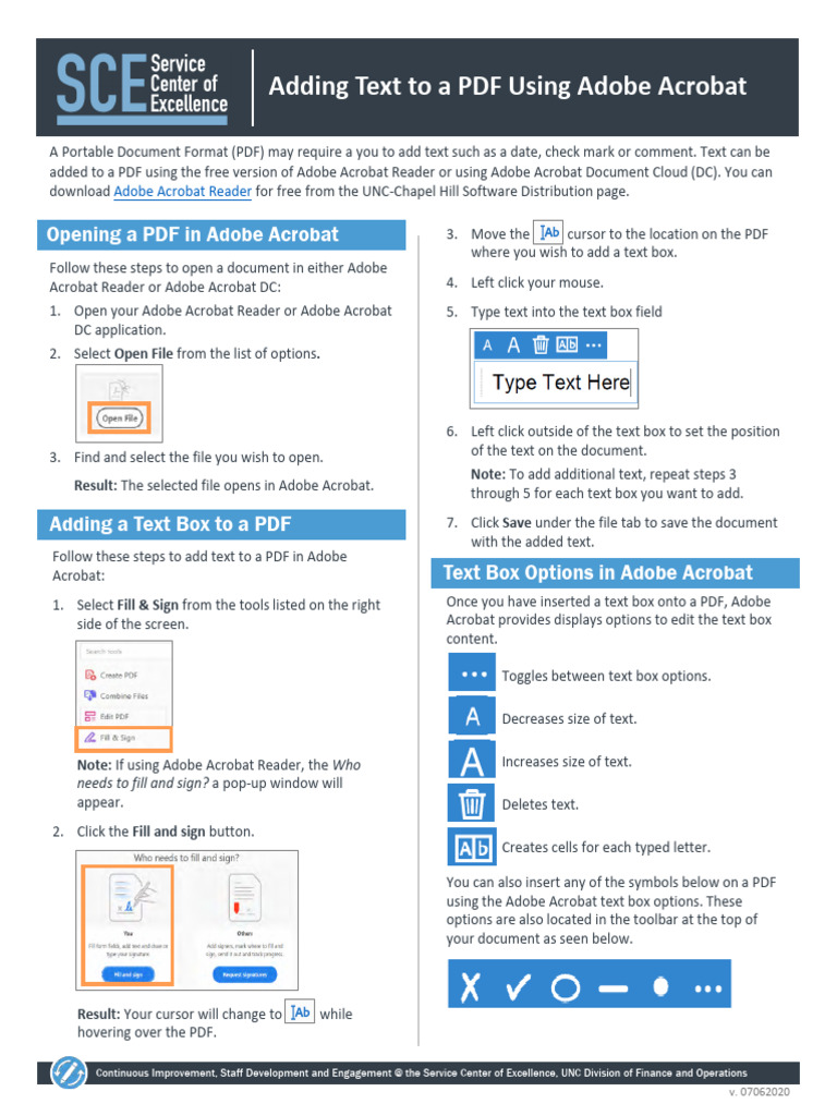 Adding Text To A PDF Using Adobe Acrobat | PDF | Application Software | Computing