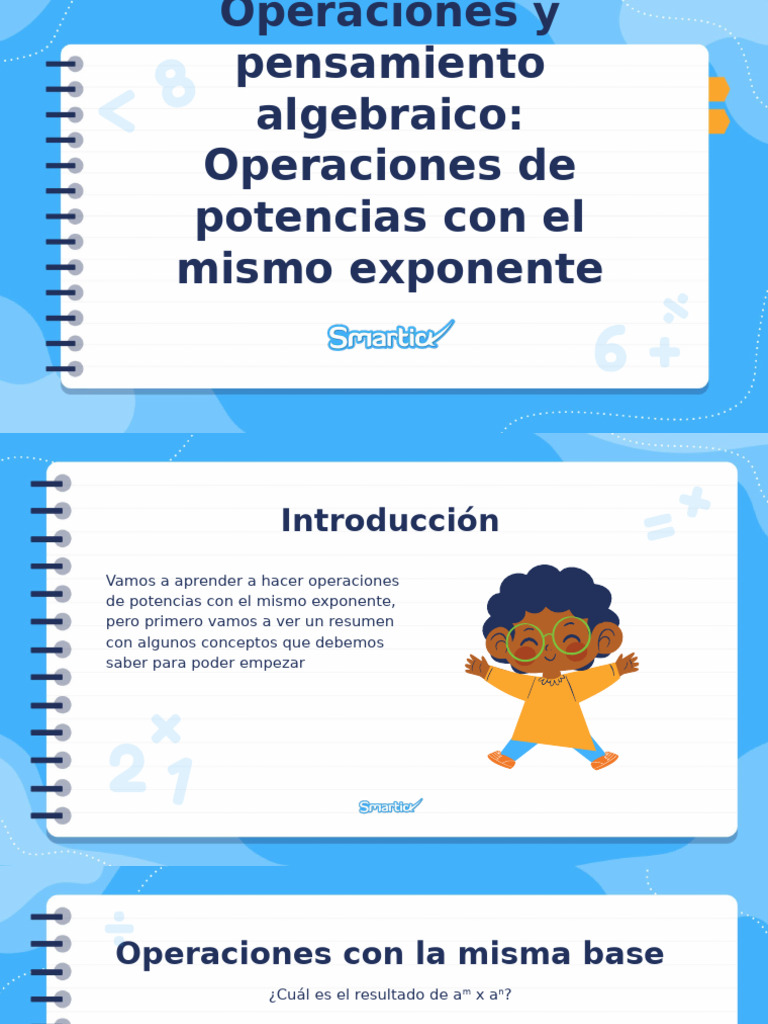 ES Operations and Algebraic Thinking - Operations of Powers With The ...