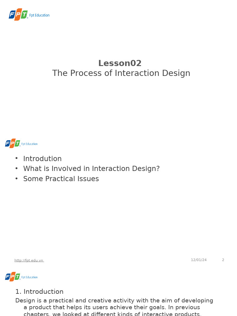Slide 01 - Lesson02 | PDF | Agile Software Development | Computing