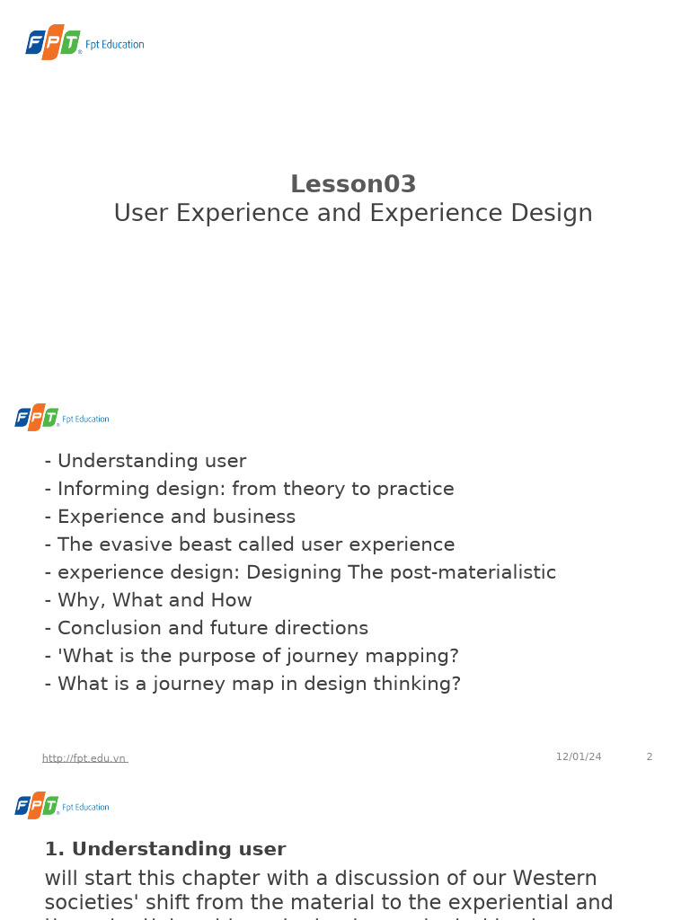 Slide 02 - Lesson03 | PDF | Experience | Innovation