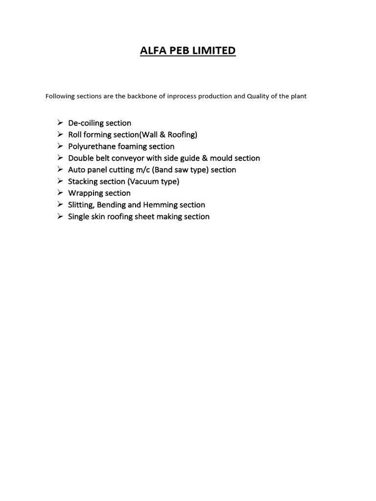 Alfa Training Report-Sujit Rana | PDF | Mechanical Engineering