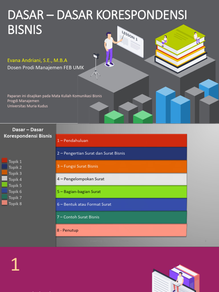 Dasar-Dasar Korespondensi Bisnis | PDF