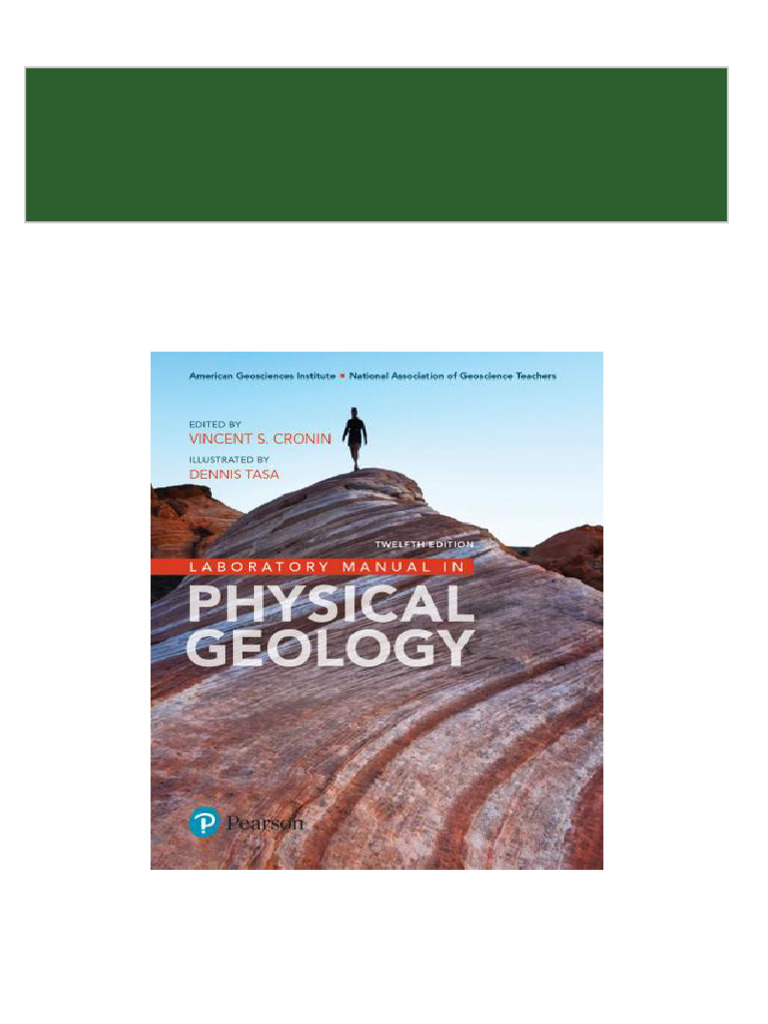 (Ebook PDF) Laboratory Manual in Physical Geology 12th Edition 2024 Scribd Download | PDF