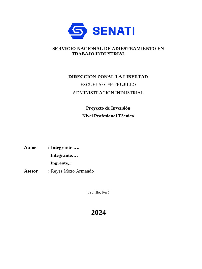 Proyecto de Inversion Cap 1-5 | PDF | Población | Producto (Negocio)