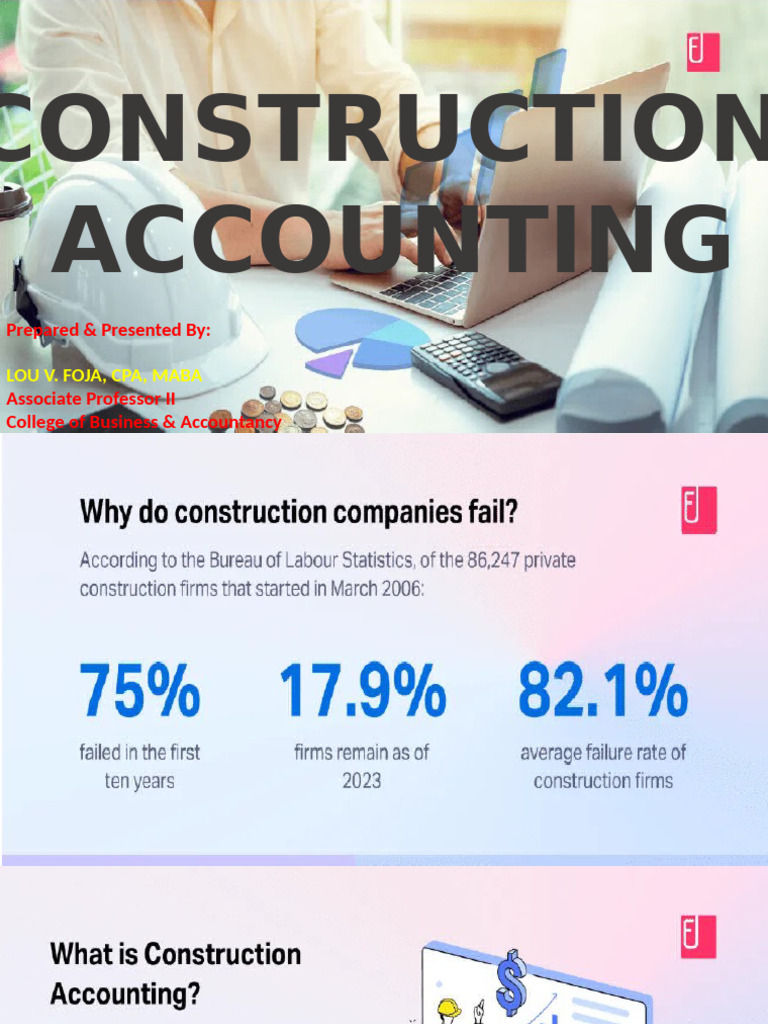 Construction Accounting | PDF | Equity (Finance) | Financial Ratio
