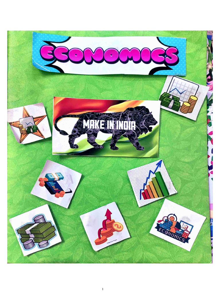 Economics Project File | PDF