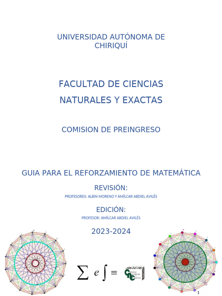 Modulo Matemtica 2024 - Medicina | PDF | Ecuaciones | Matemáticas
