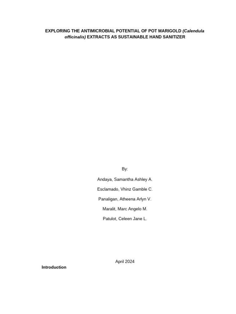 Rs Chapter 1 Starter | PDF | Antimicrobial | Disinfectant