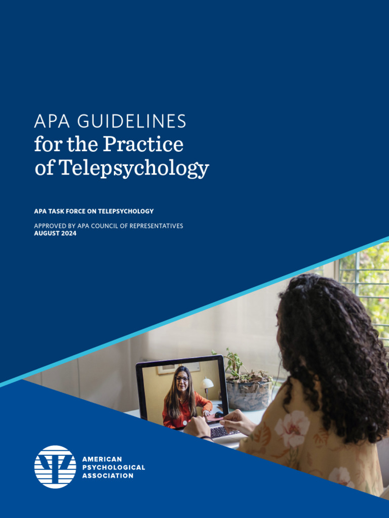 Telepsychology Revision | PDF | Informed Consent | American ...