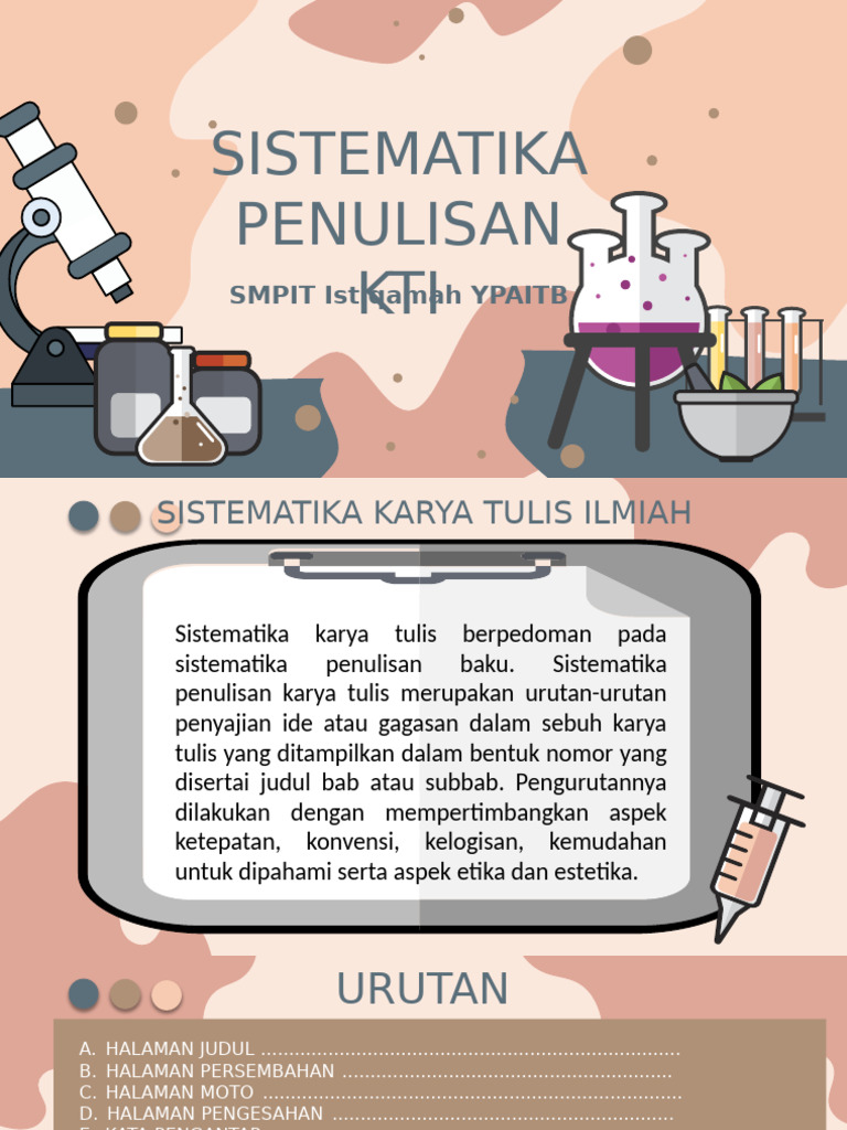 2023 Sistematika Penulisan KTI (Autosaved) | PDF