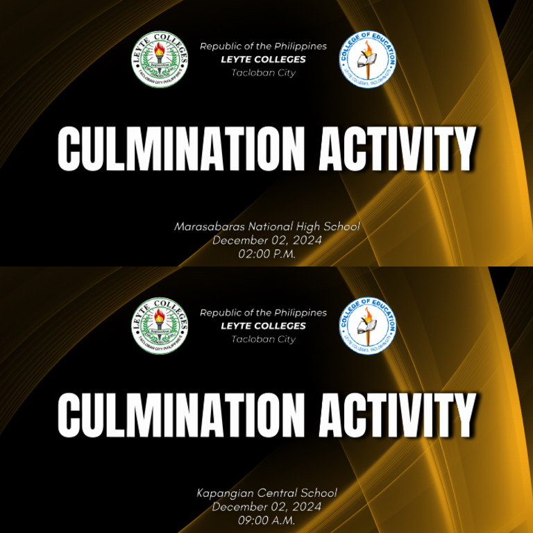 Culmination Activity | PDF