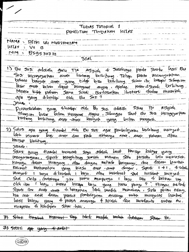 Tugas Tutorial 1 PTK | PDF