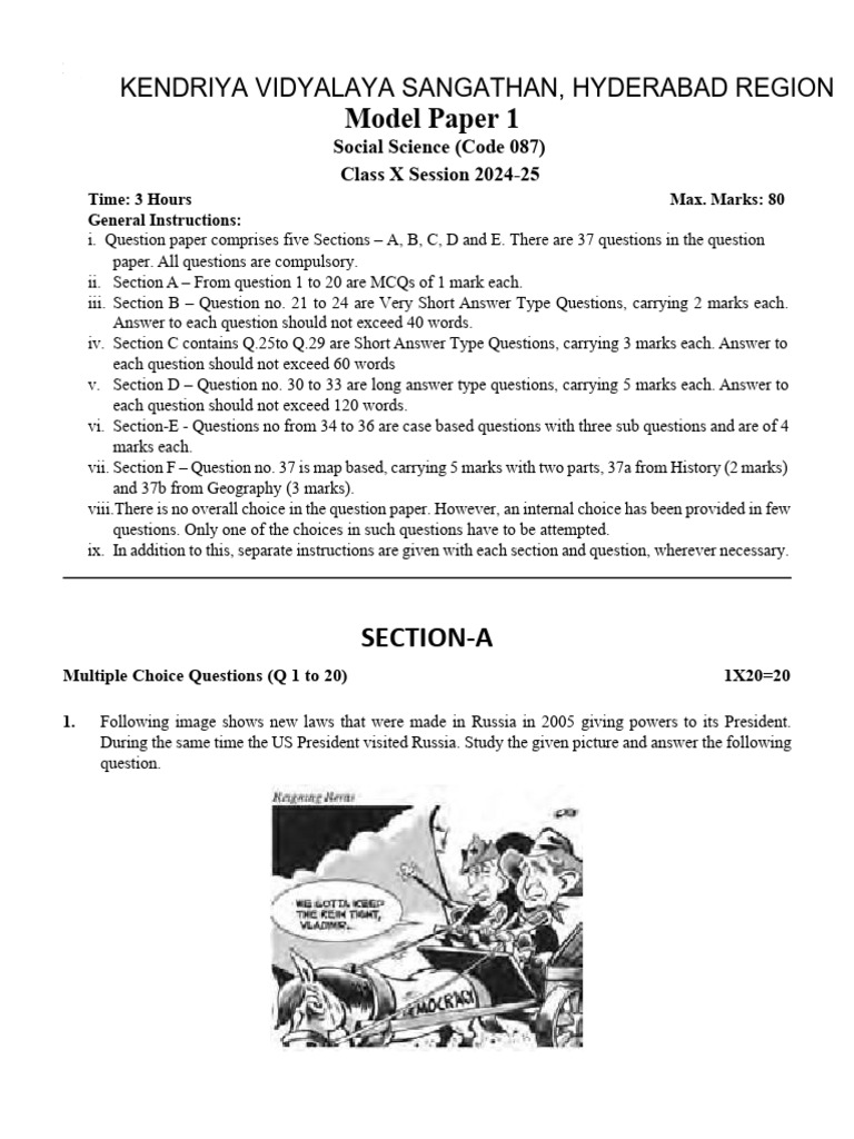 SST - X - QP - SET-1 (20 Files Merged) | PDF | Reserve Bank Of India | Erosion
