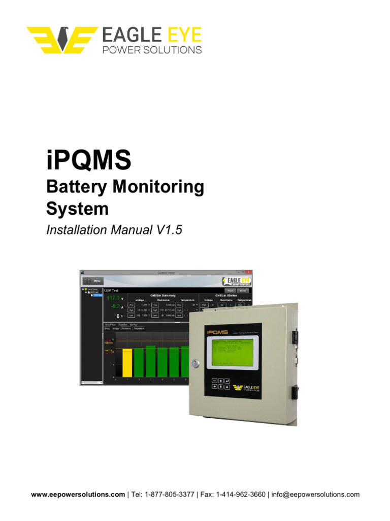 iPQMS Installation Manual 060817 | PDF | Electrical Resistance And Conductance | Voltage
