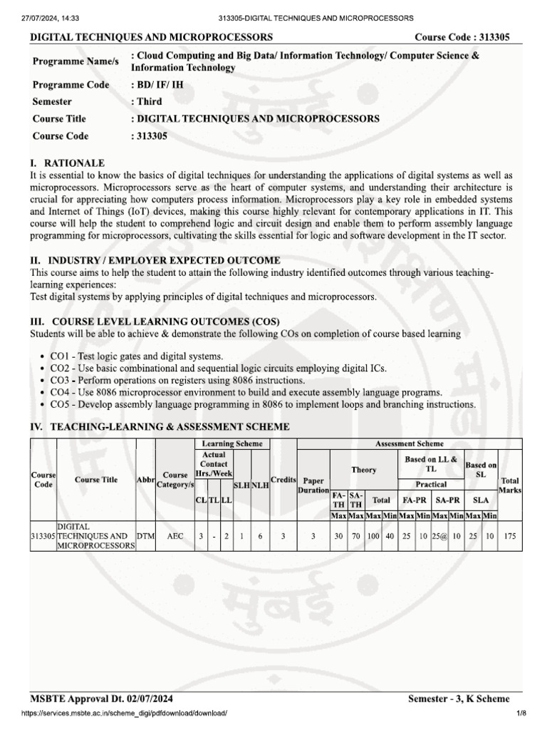 DTM Circulation | PDF