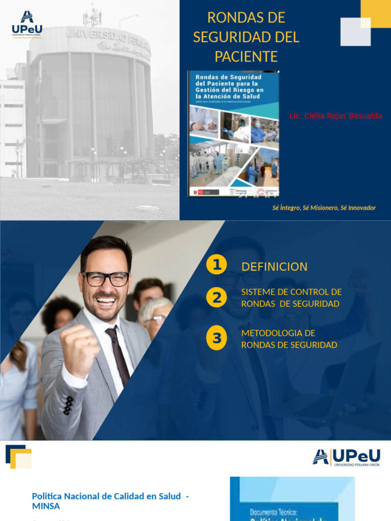 Rondas de Seguridad 2024 | PDF | Seguridad del paciente | Cuidado de la ...