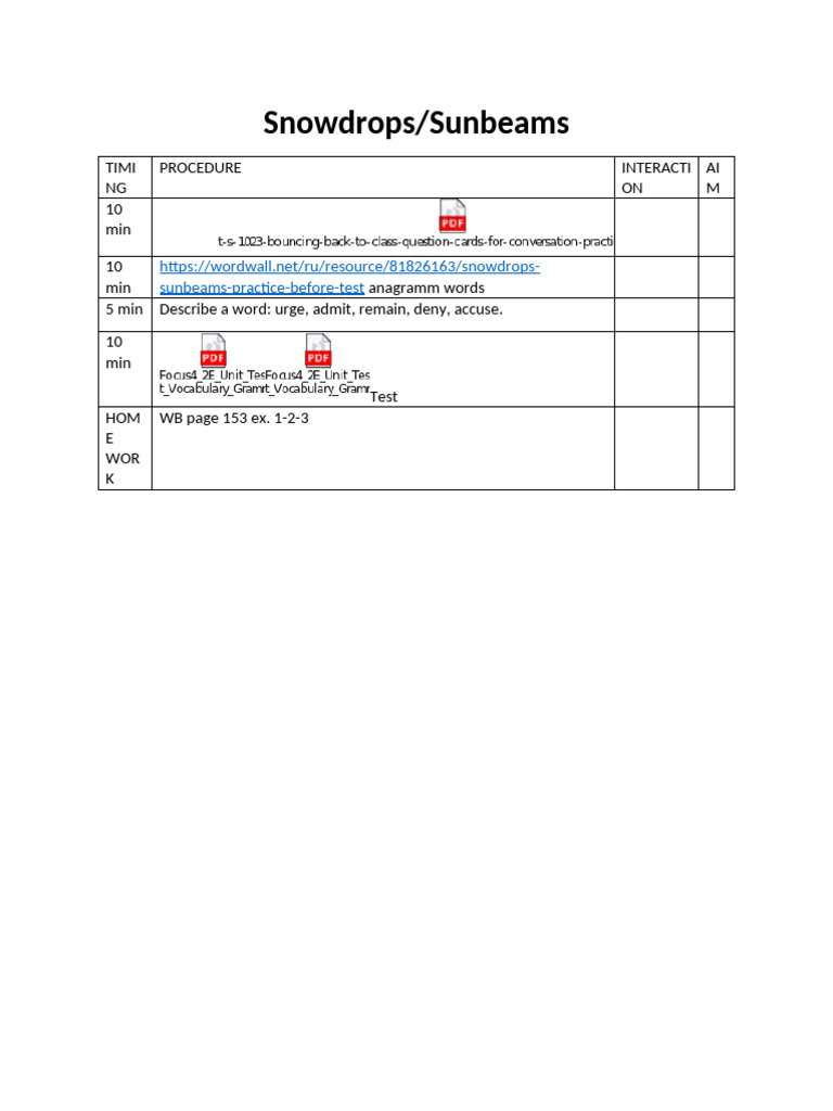 Snowdrops 14.11.2024 | PDF