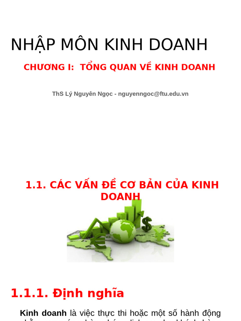 NMKD - Chương 1 | PDF