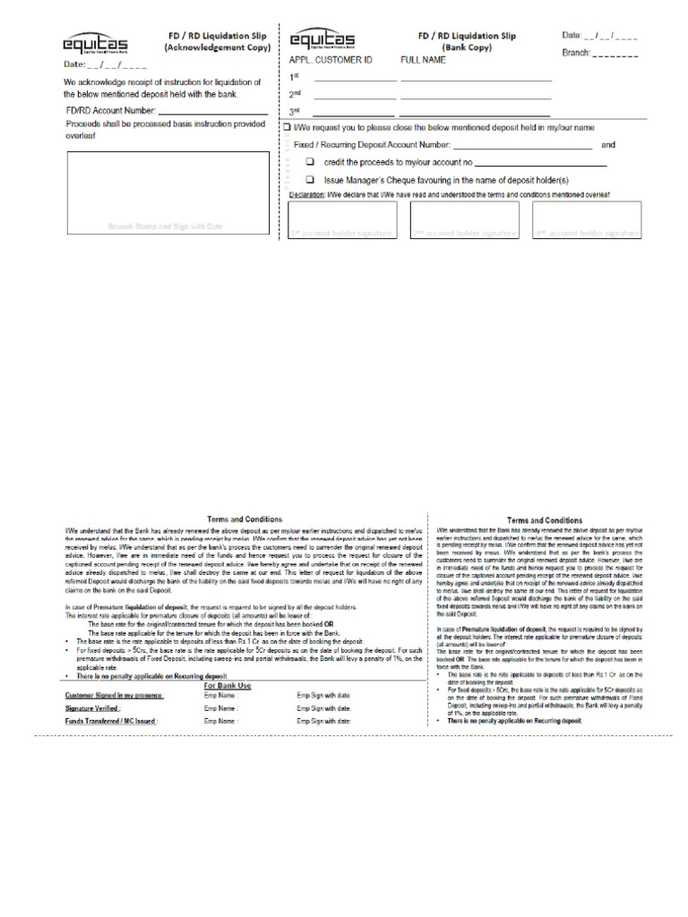 FD RD Liquidation Slip 2024 4b5382342c | PDF