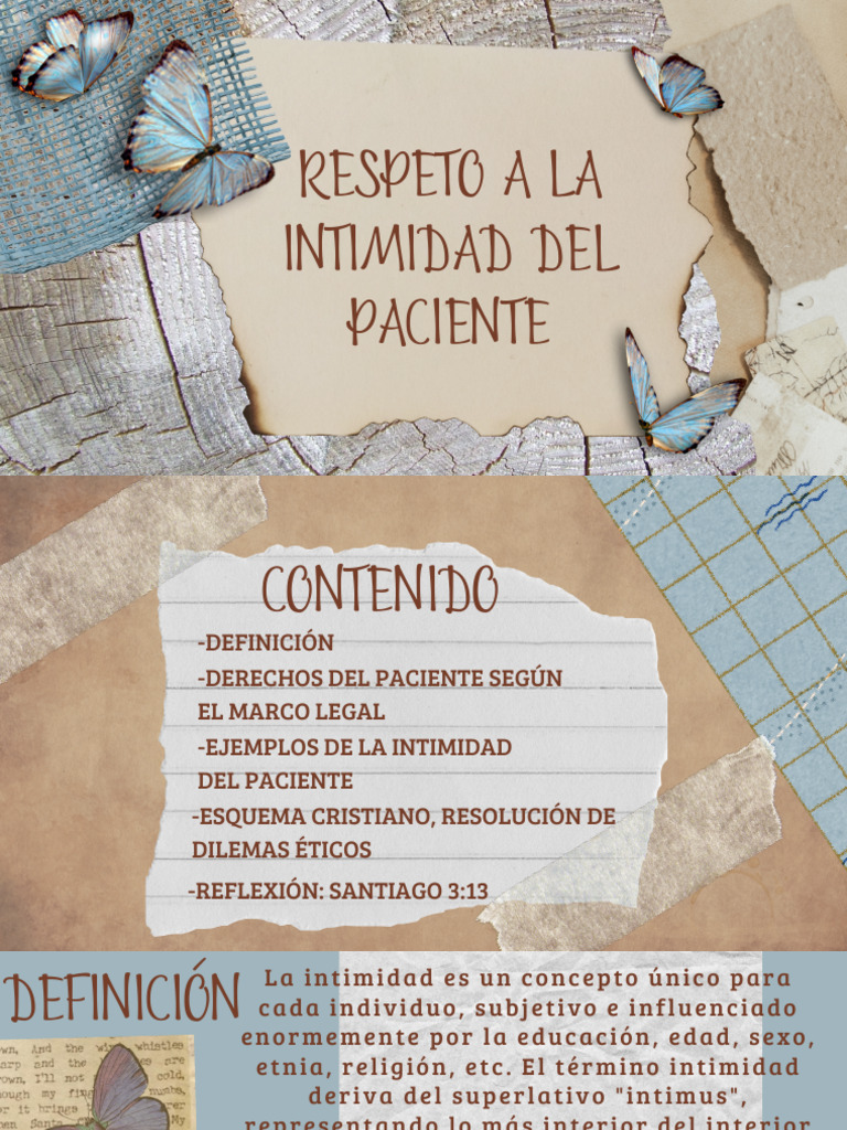 Presentación Insectos Benéficos Vintage Scrapbook Beige y Azul | PDF | Historial médico