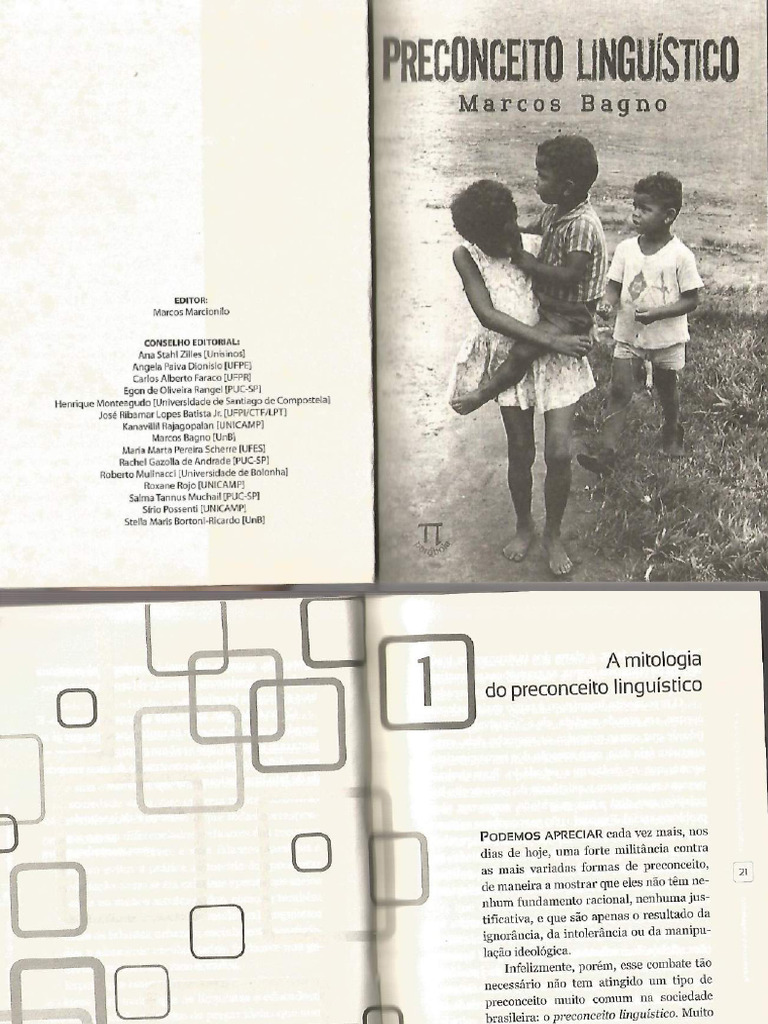 Preconceito Linguístico - Capítulo 1 | PDF