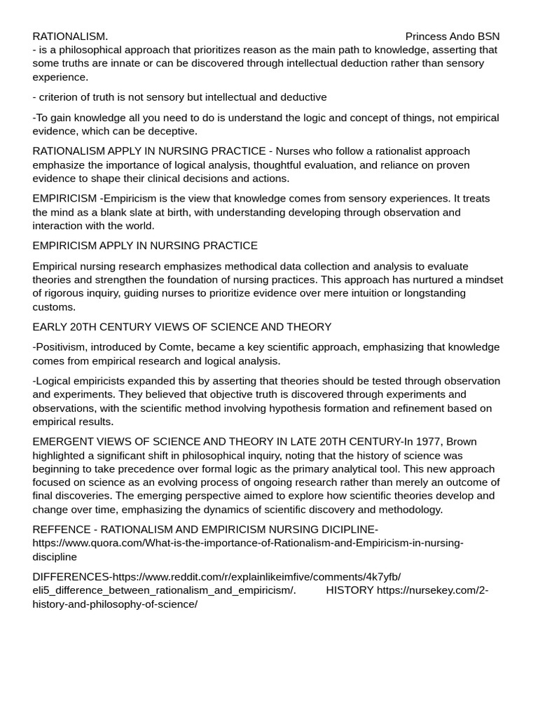 NCP Helping Guide | PDF | Rationalism | Empiricism