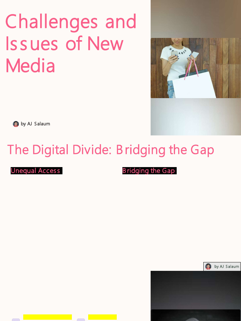 Challenges of New Media Today | PDF | Social Media | Popular Culture ...