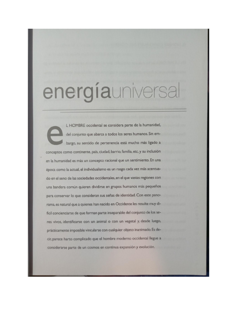 Energia Universal | PDF