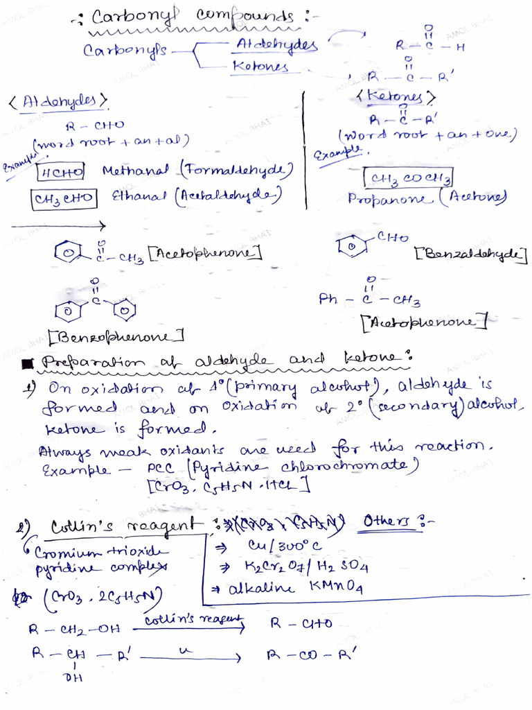 Aldehydes, Ketones, Carboxylic Acids | PDF | Molecules | Chemistry