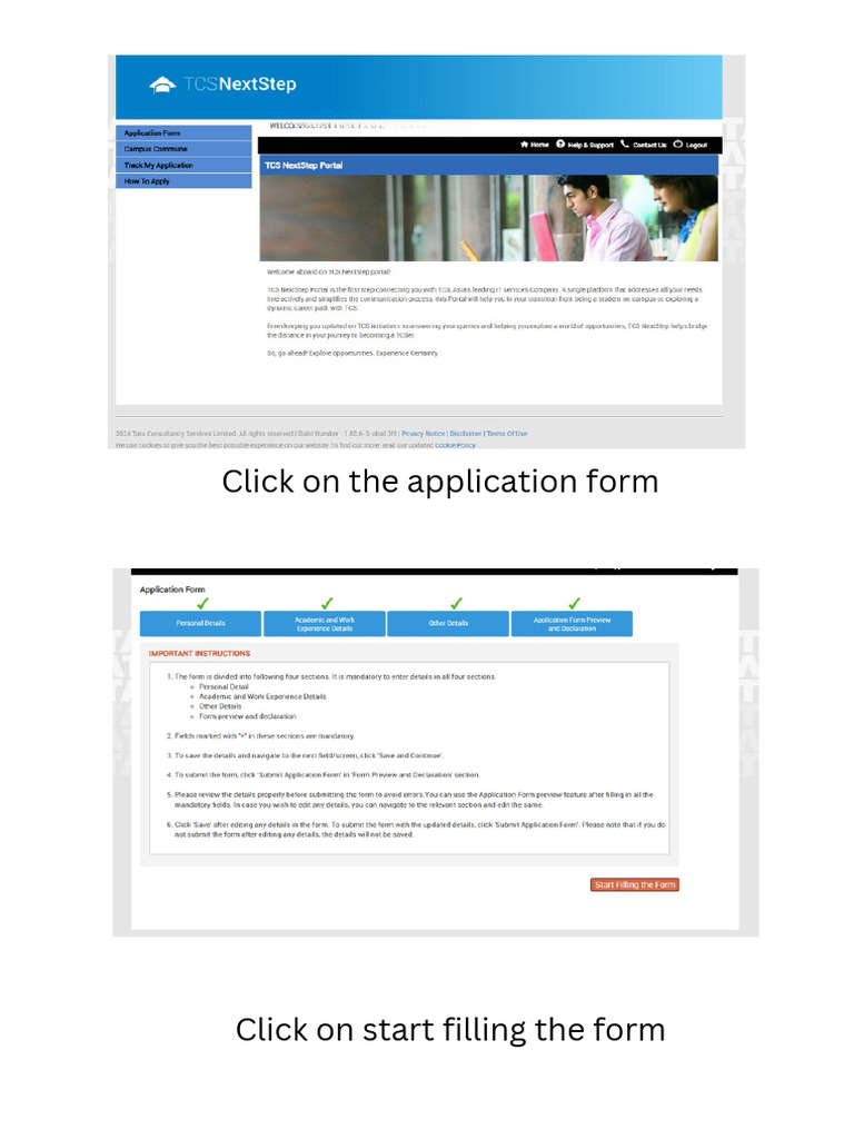 TCS Next Steps | PDF