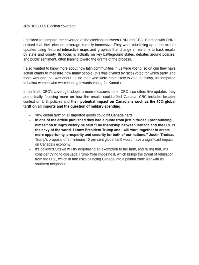 Notes Us Elections | PDF