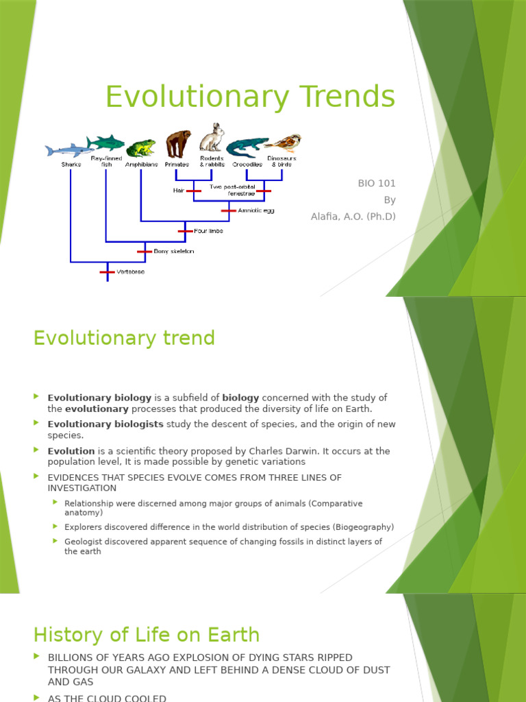 Evolutionary Trends in Biology | PDF | Evolution | Natural Selection