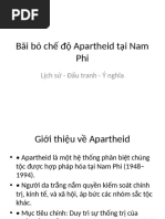 Tổng Thống Da Màu Đầu Tiên Của Nam Phi | PDF