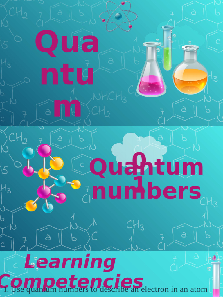 Quantum Numbers & Electron Configurations | PDF | Atomic Orbital ...