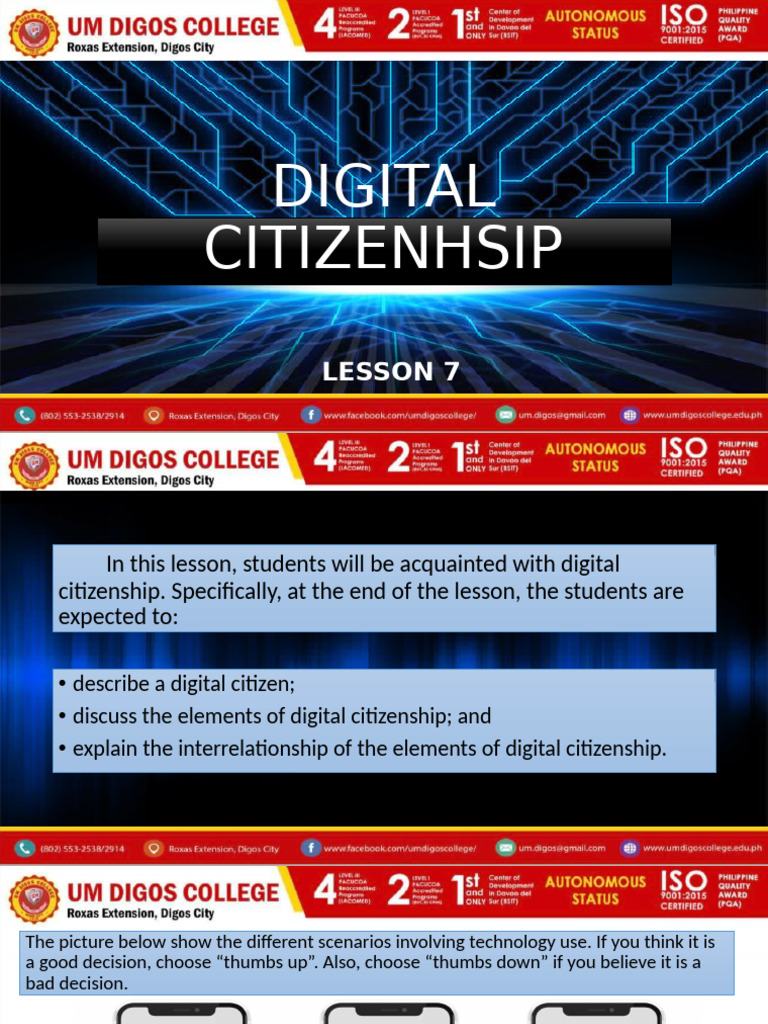 Digital Citizenship | PDF | Citizenship | Internet