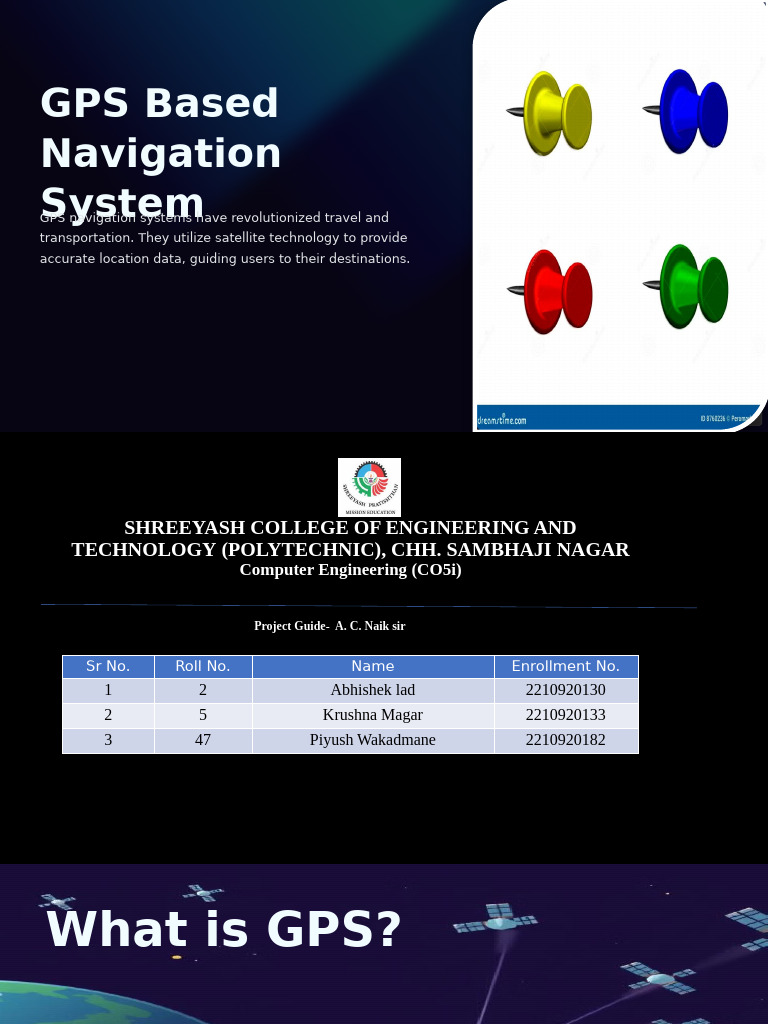 Gps ppt1 | PDF | Global Positioning System | Satellite