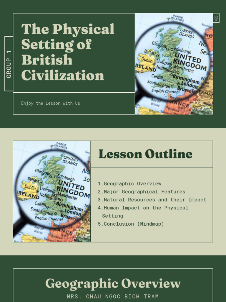 Final - GROUP 1 - The Physical Setting of British Civilization | PDF ...
