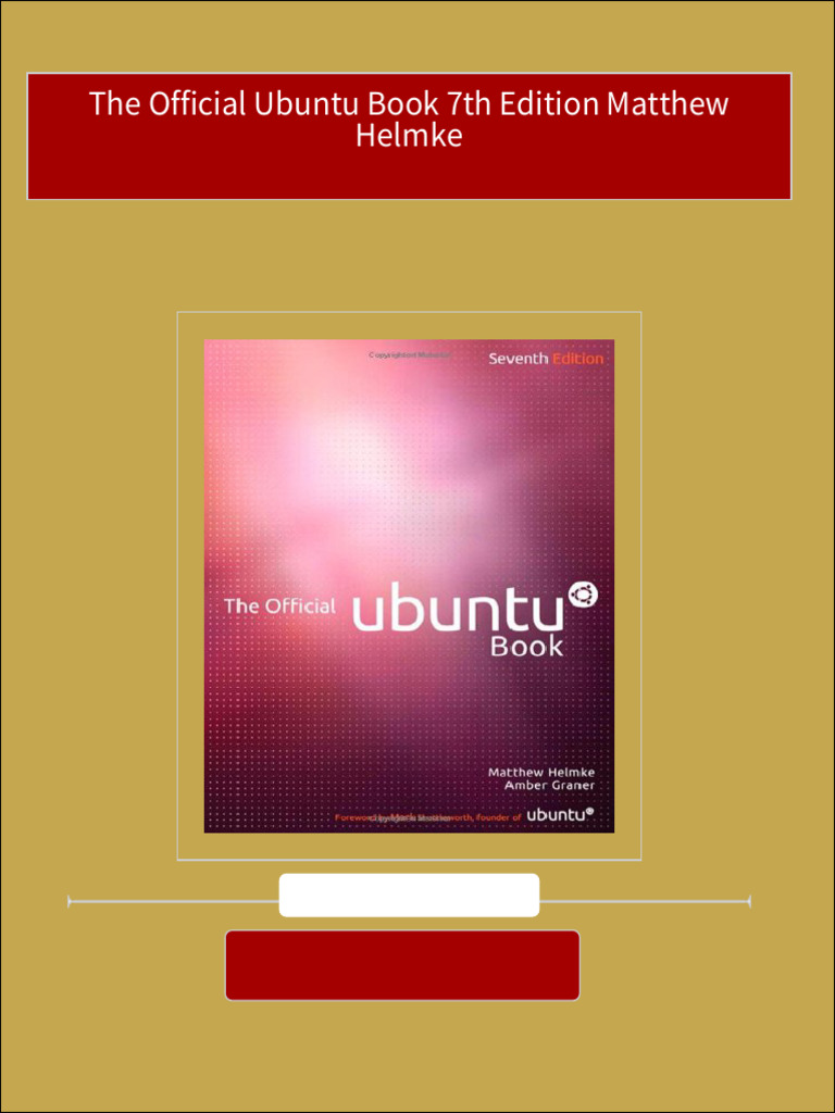 The Official Ubuntu Book 7th Edition Matthew Helmke 2024 Scribd ... The Official Ubuntu Book 7th Edition Matthew Helmke 2024 Scribd ...