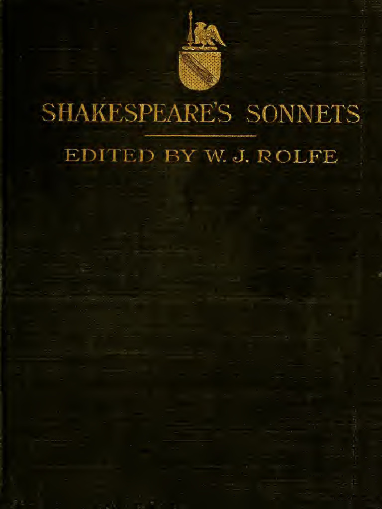 Shakespeare's Sonnets | PDF | Shakespeare's Sonnets | Stanzaic Form
