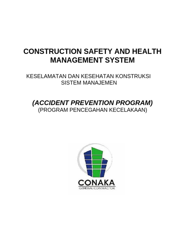 1.CSMS. ACCIDENT PREVENTION PROGRAM Hew | PDF | Occupational Safety And ...