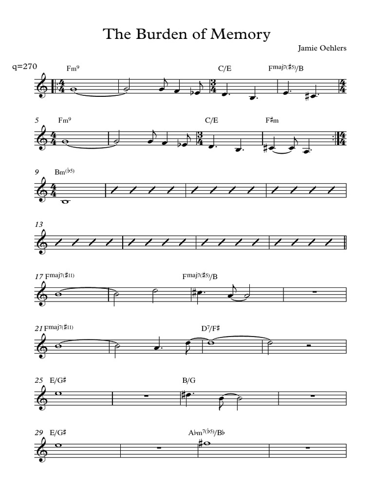 The Burden of Memory | PDF