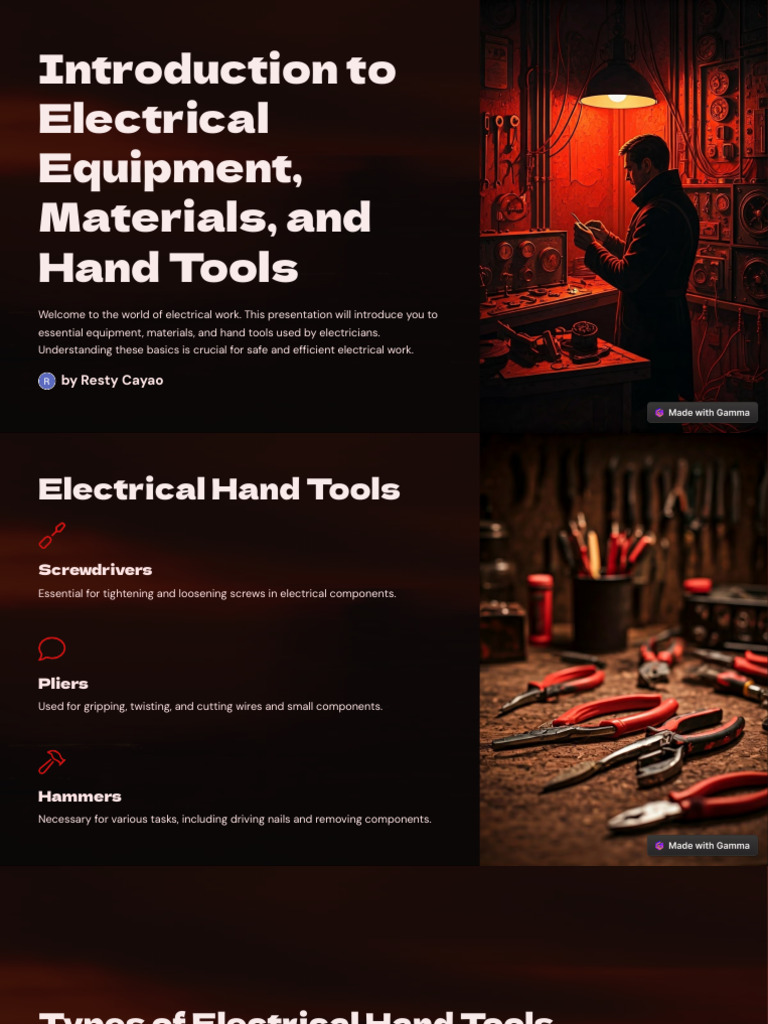 Electrical Symbols EIM 9 | PDF | Tools | Personal Protective Equipment