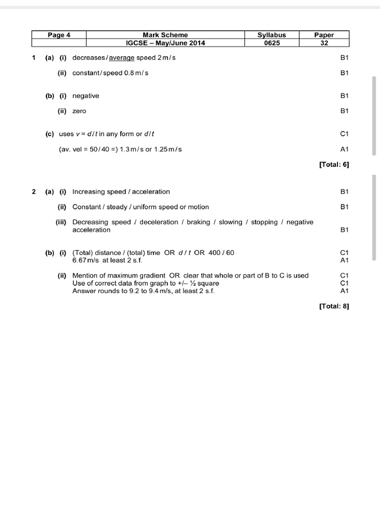 Velocity Time Graph Sol | PDF