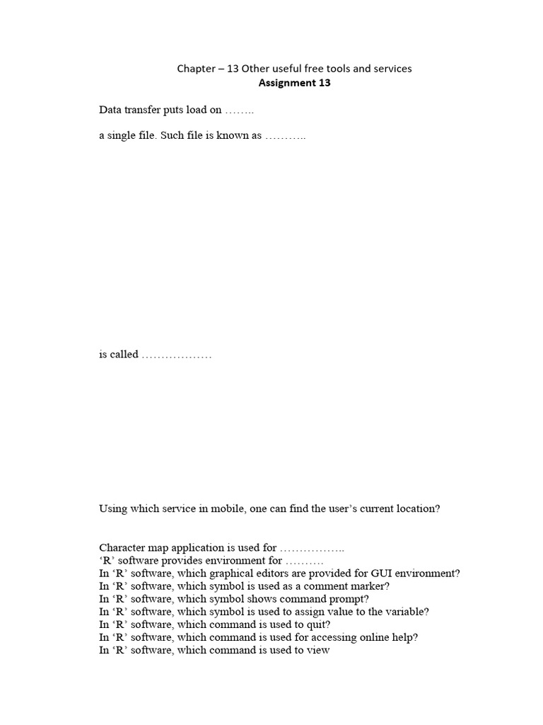 Assignment 13 | PDF | Zip (File Format) | Computer File Assignment 13 | PDF | Zip (File Format) | Computer File