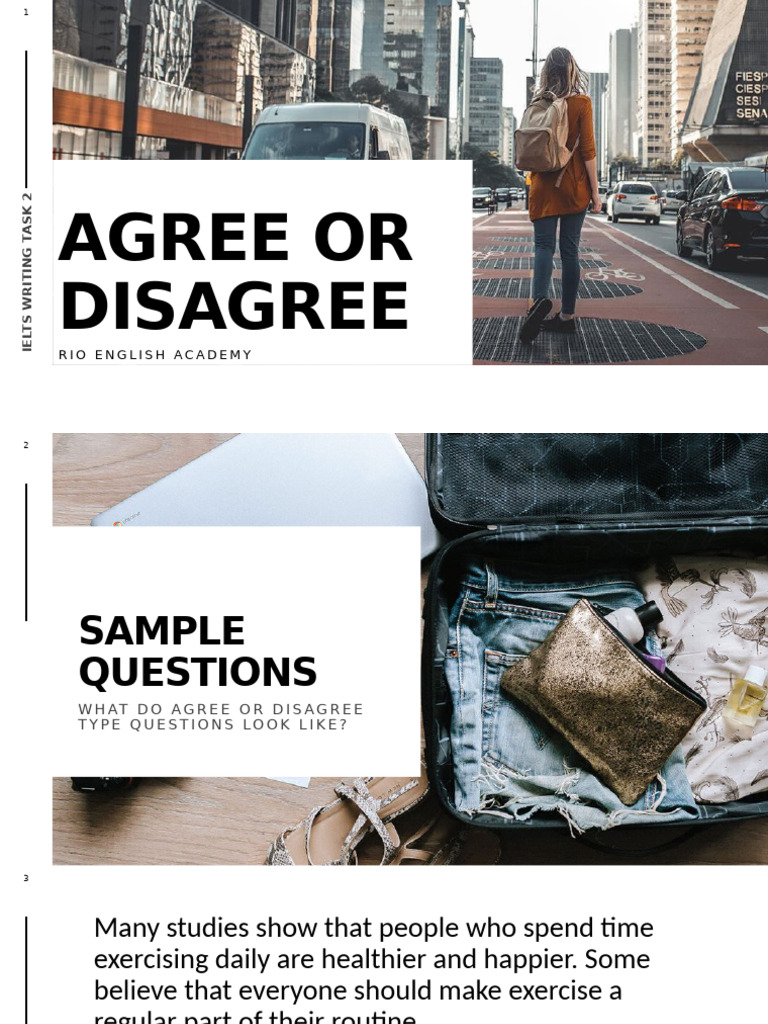 Agree or Disagree Introduction | PDF | Taxes