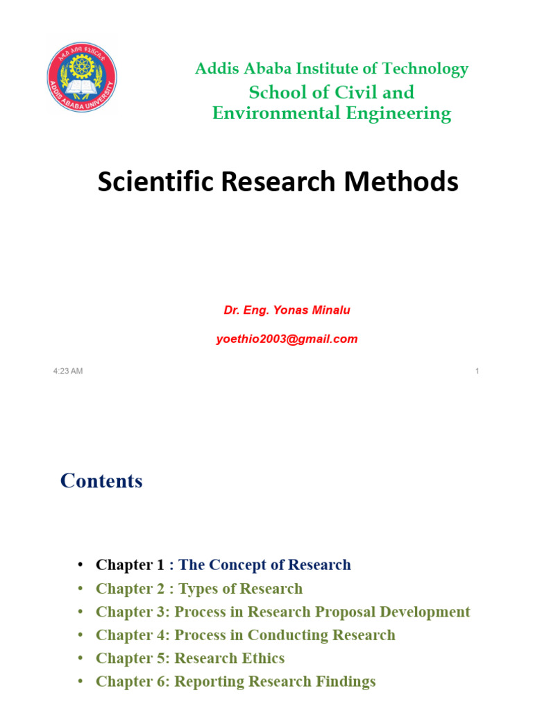 CH 1 | PDF | Hypothesis | Deductive Reasoning